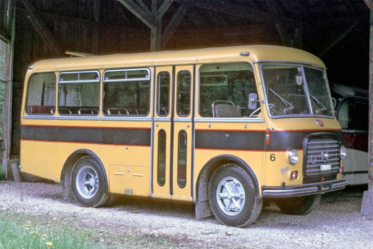 Saurer-OM LC1 Tigrotto Nr. 3 - tram-bus-basel.ch