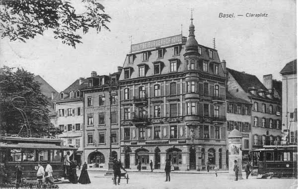 tram-bus-basel.ch - Claraplatz und Clarastrasse